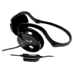 Genius HS-02i Black Neckband Headset | VillMan Computers