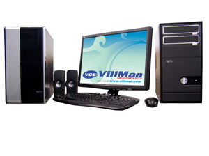 VPC Vlaze CGC2Q61i PC - Cyberzone Cinema Gaming PC | VillMan Computers