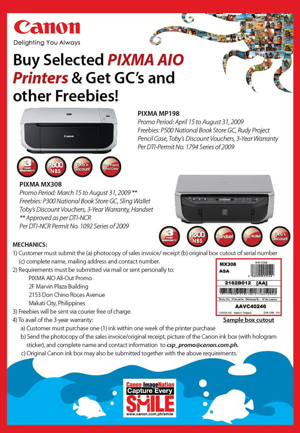 Canon PIXMA Back to School Promo | VillMan Computers