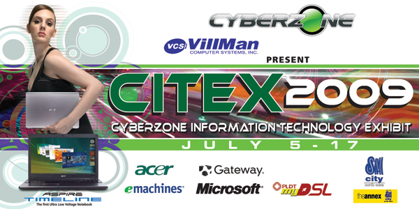 CITEX 2009 (Cyberzone Information Technology Exhibit) @ 4/F Cyberzone ...